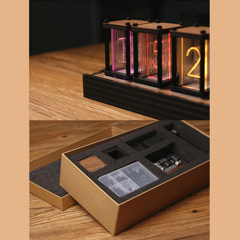 RGB Pseudo Glow Tube Clock Nixie Tube DIY Kit LED – Mr.Tech.Dazzler